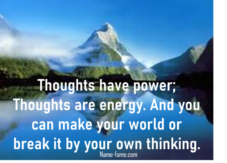 How to Shape Your Life with the Power of Thoughts - Motivational Blog
